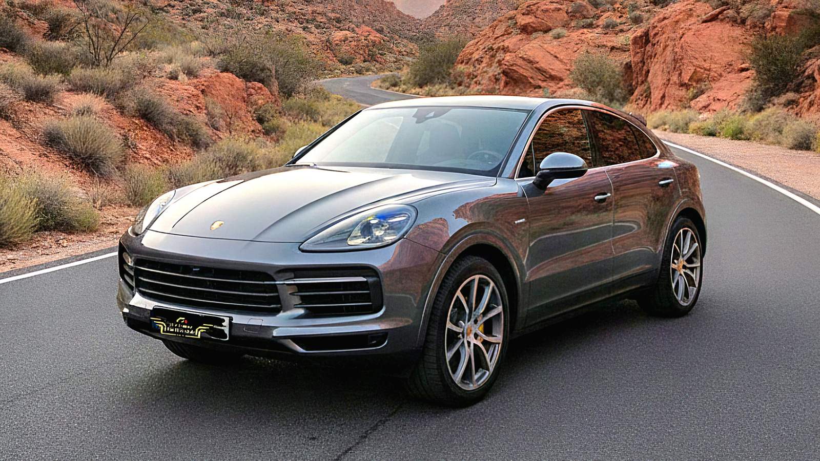 Porsche V6 Cayenne II Coupe Hybrid - Rent this superb SUV in Marbella ...